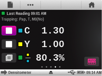 Silk Screen 4 Color Process Density Reading - Gautier Camonect
