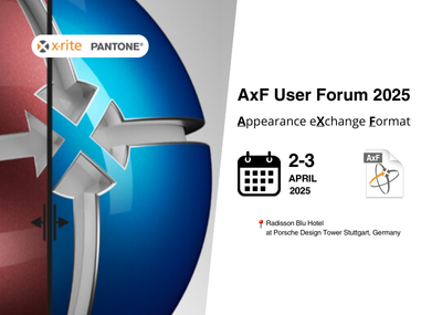 AxF User Forum 2025 | X-Rite